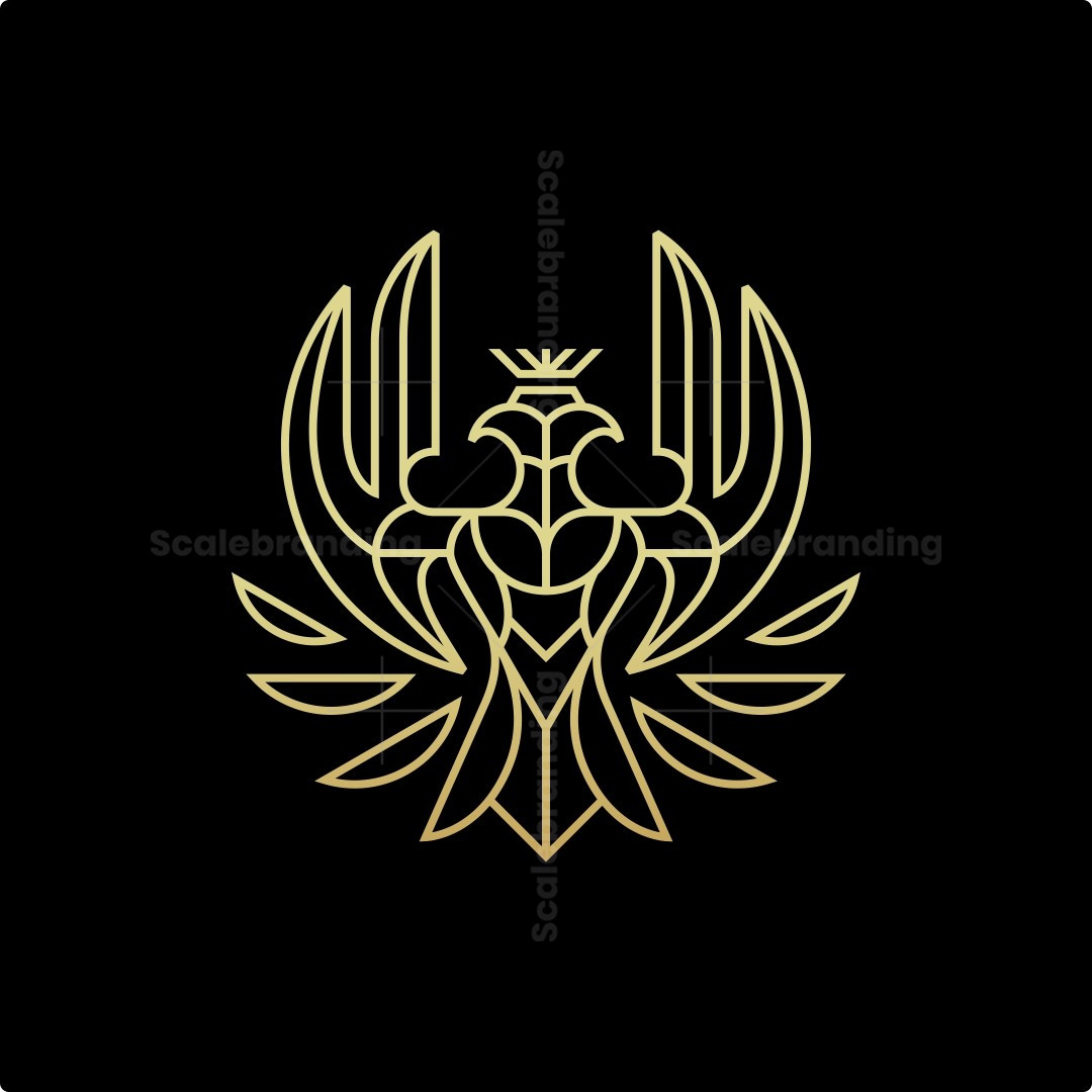 Luxury Heraldic Phoenix Logo | Scalebranding