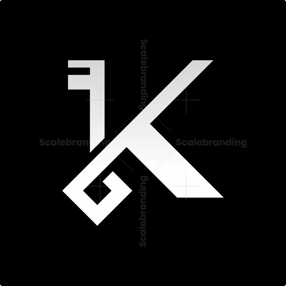 Luxury Key K Letter Logo | Scalebranding