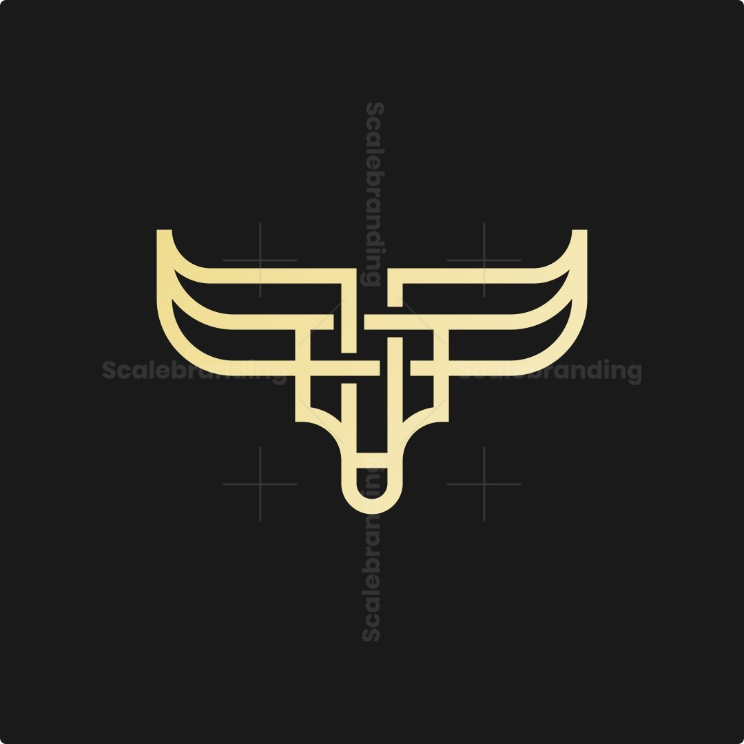 Luxury Knot Bull Head Logo | Scalebranding