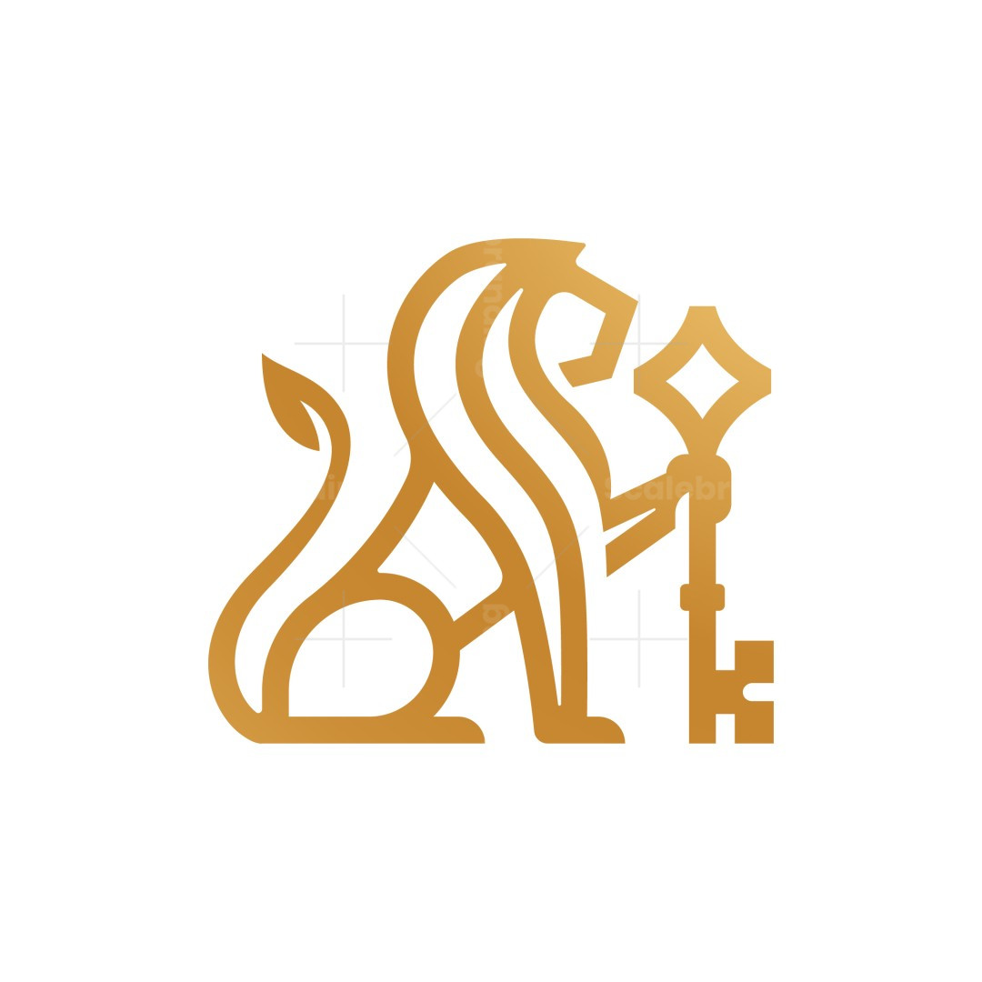 luxury lion key Logo | Scalebranding
