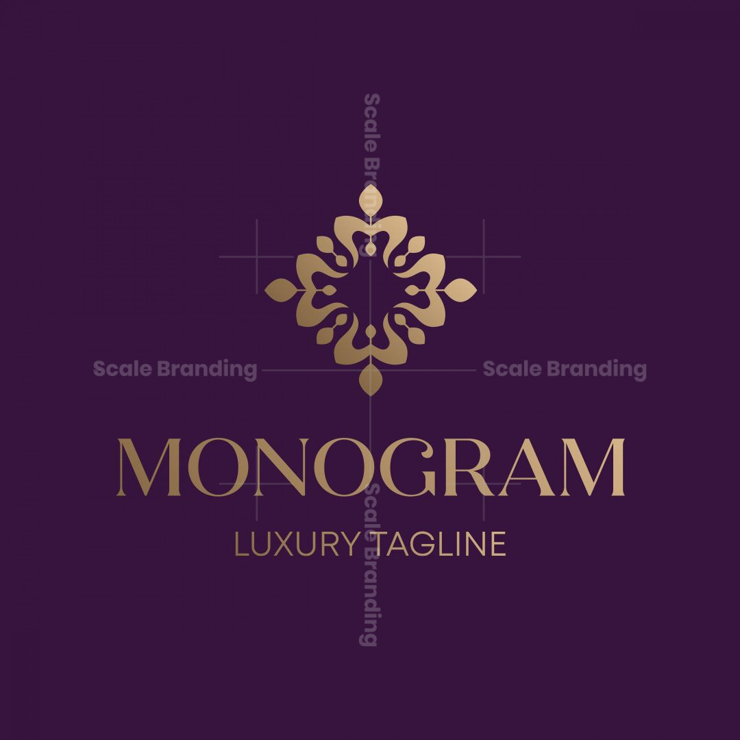 Luxury Monogram Jewellery Logo | Scalebranding