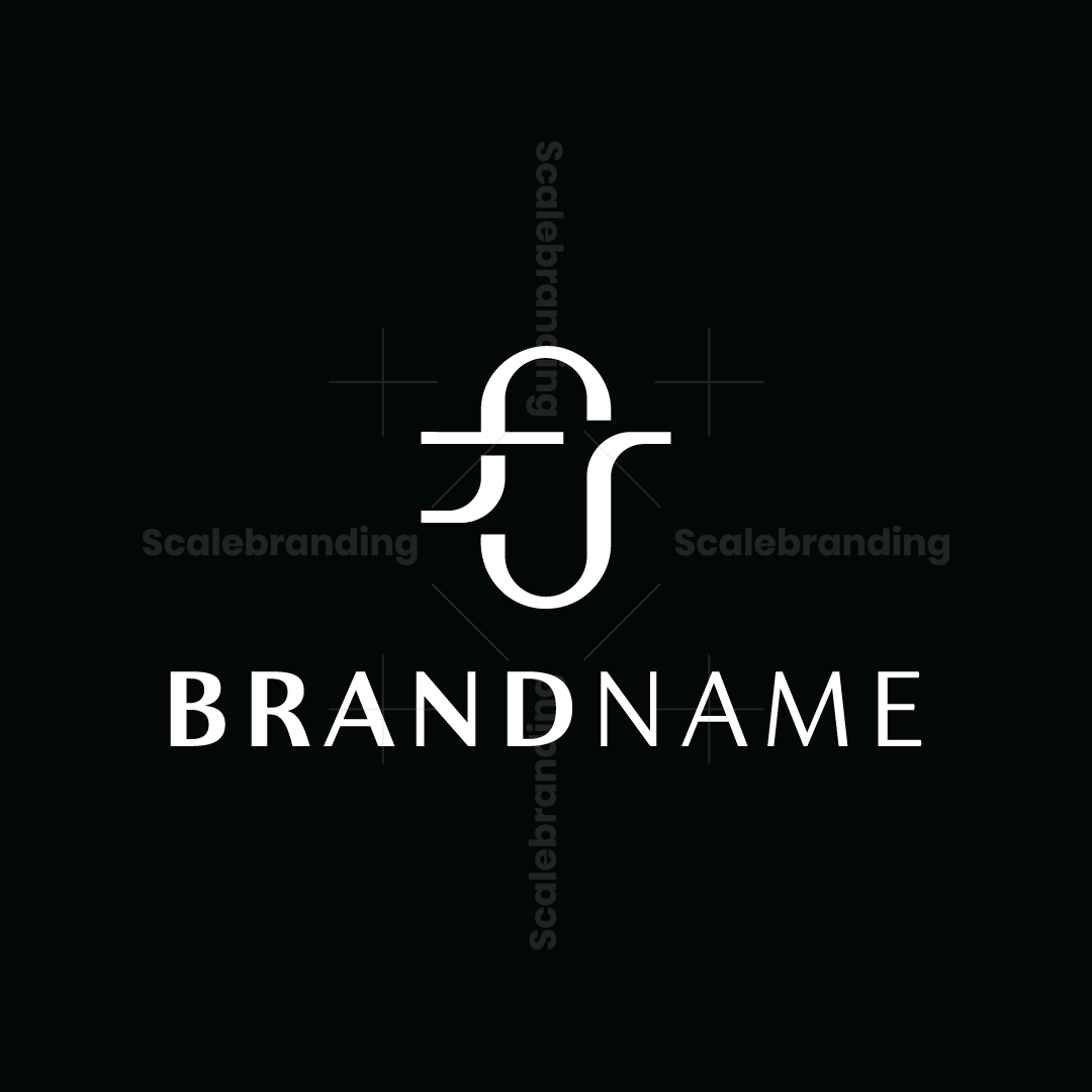 Luxury Letter OFJ Monogram Logo | Scalebranding