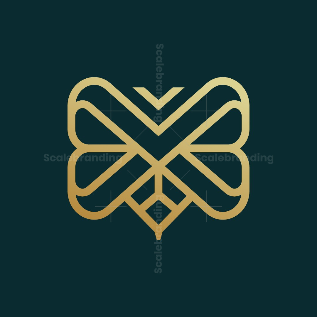 Luxury X Bee Logo | Scalebranding