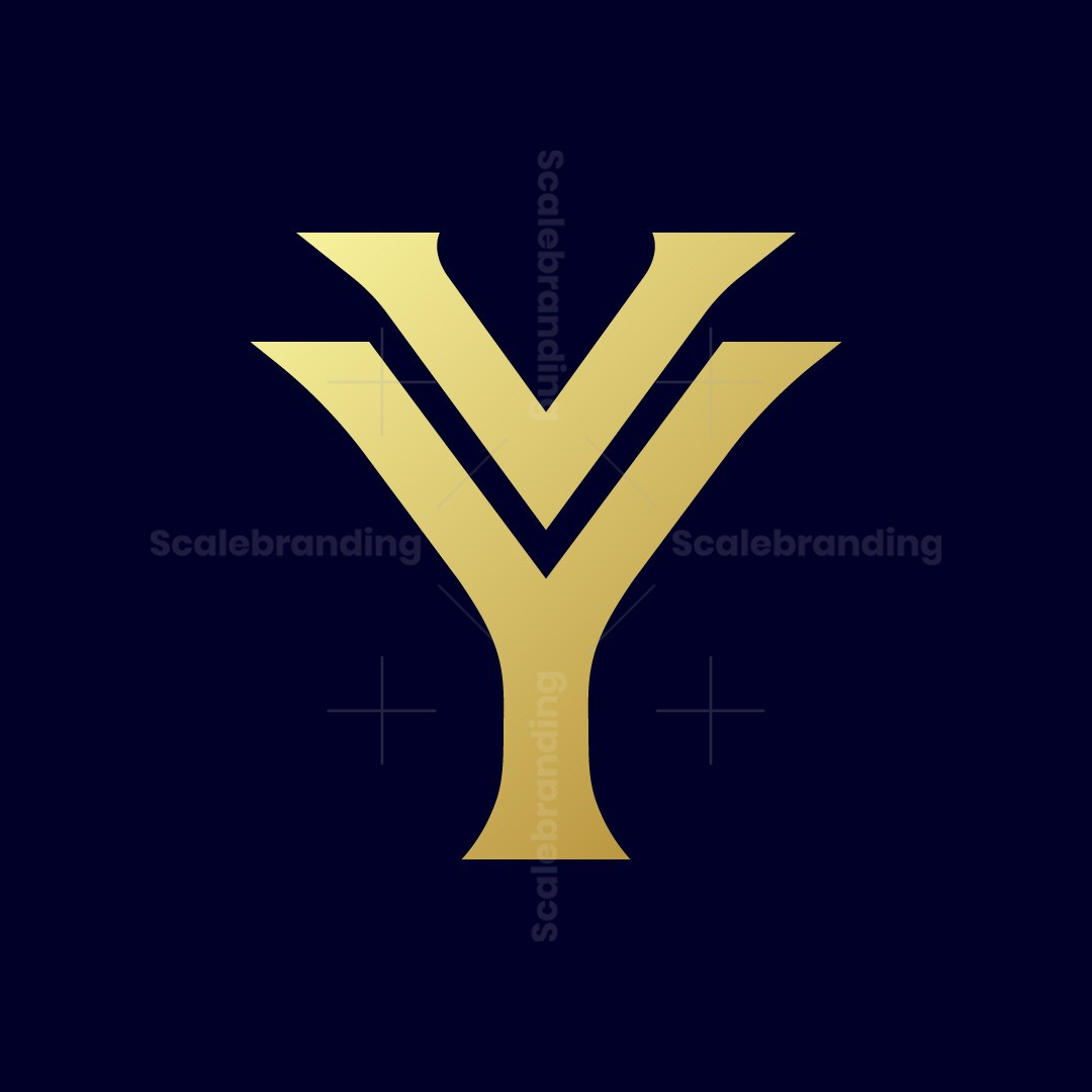 Luxury YV or VY logo | Scalebranding