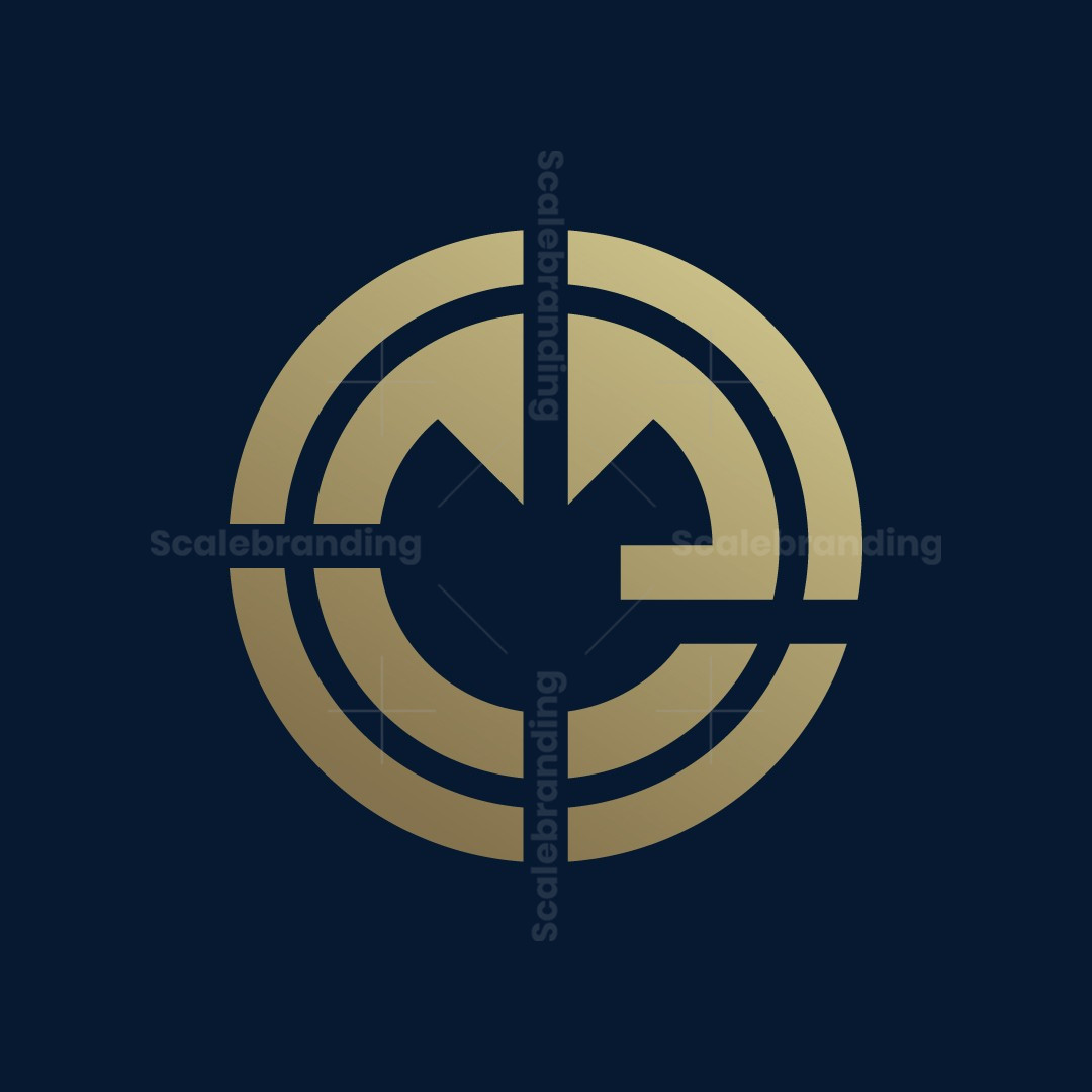 M and E Letter Logo | Scalebranding