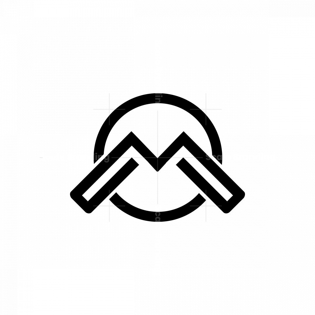M In A Circle Logo Letter M Circle Vector Images (over 12,000)