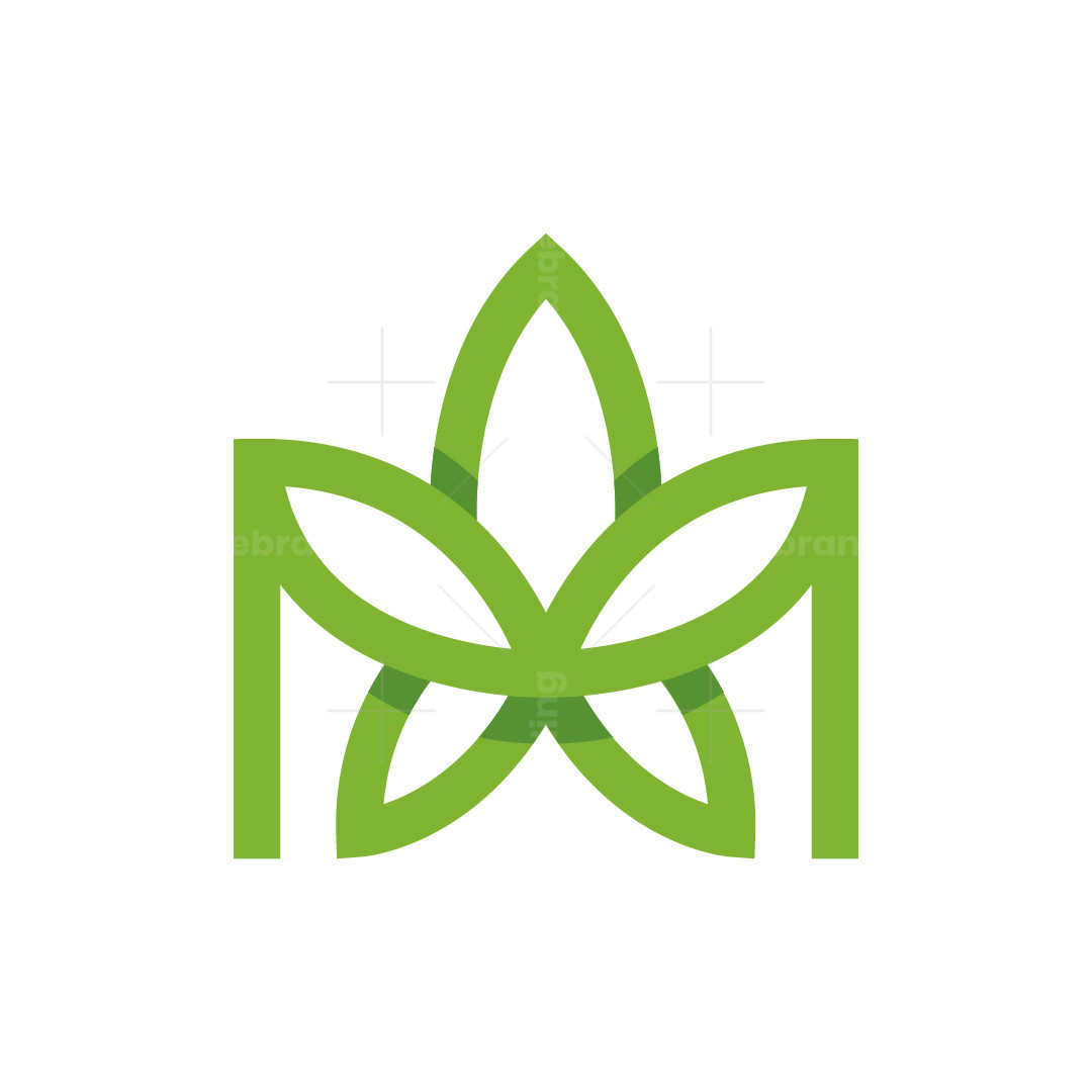 M Leaf Logo | Scalebranding
