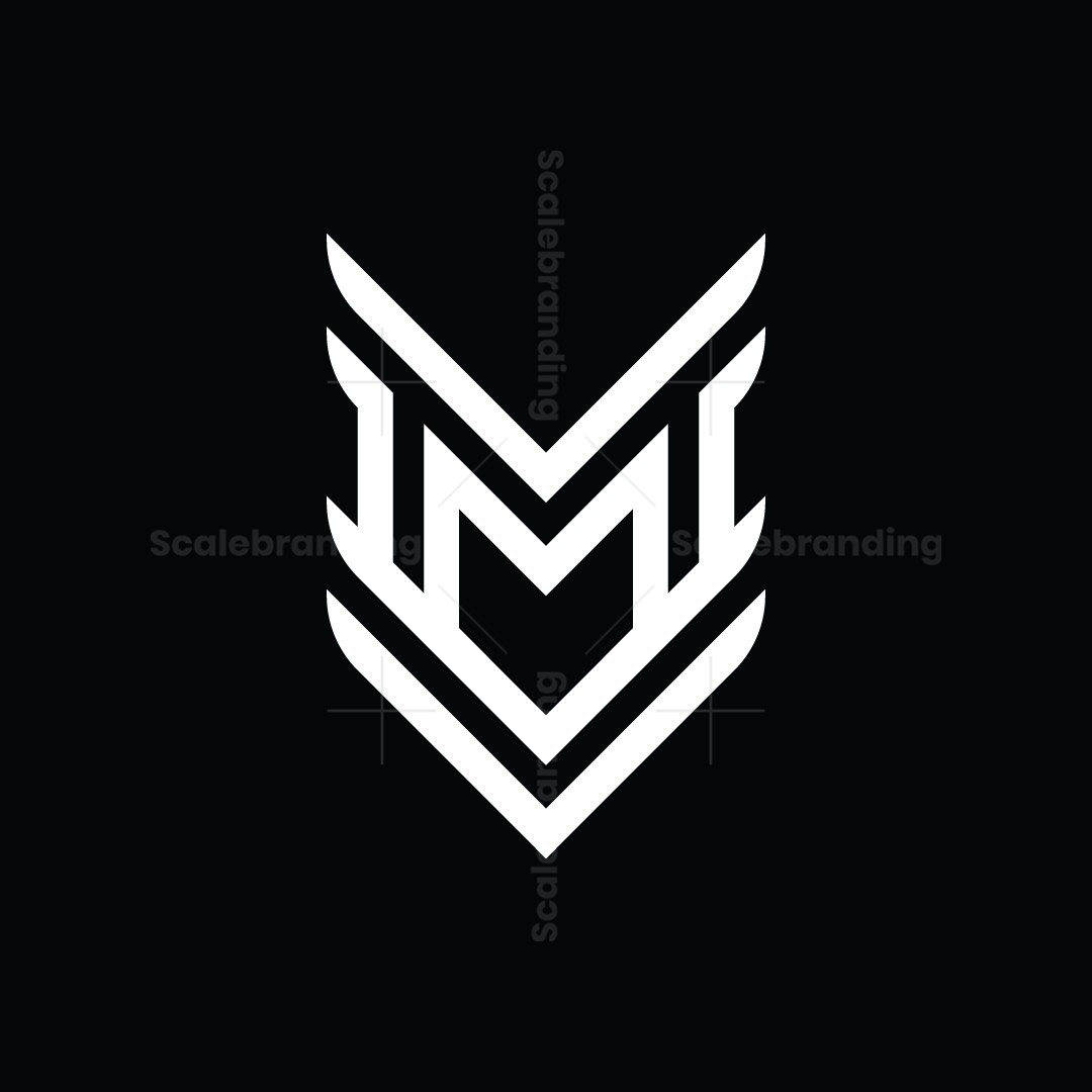 M Or MV Badge Logo | Scalebranding