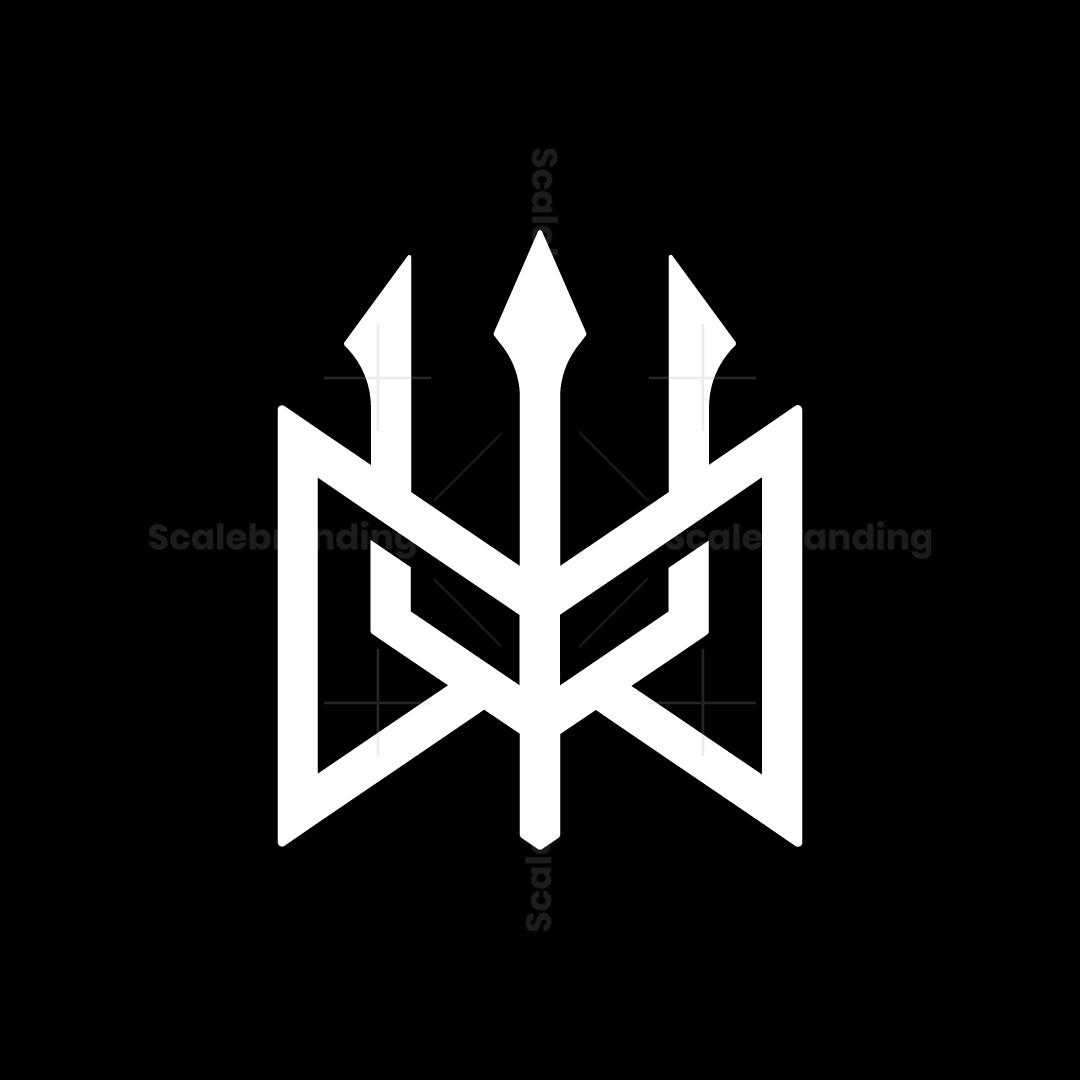 M Trident Logo | Scalebranding