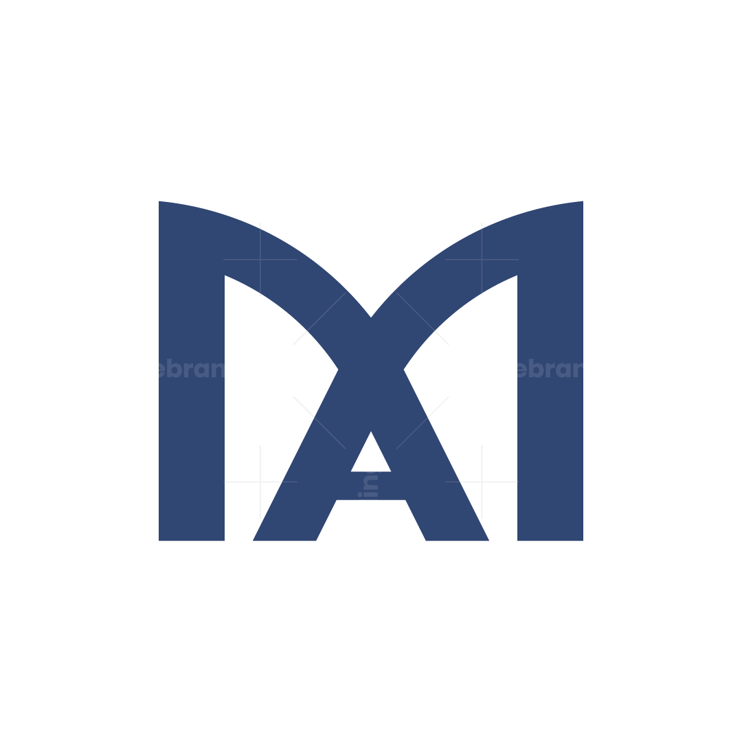 Letters MA AM Monogram Logo | Scalebranding