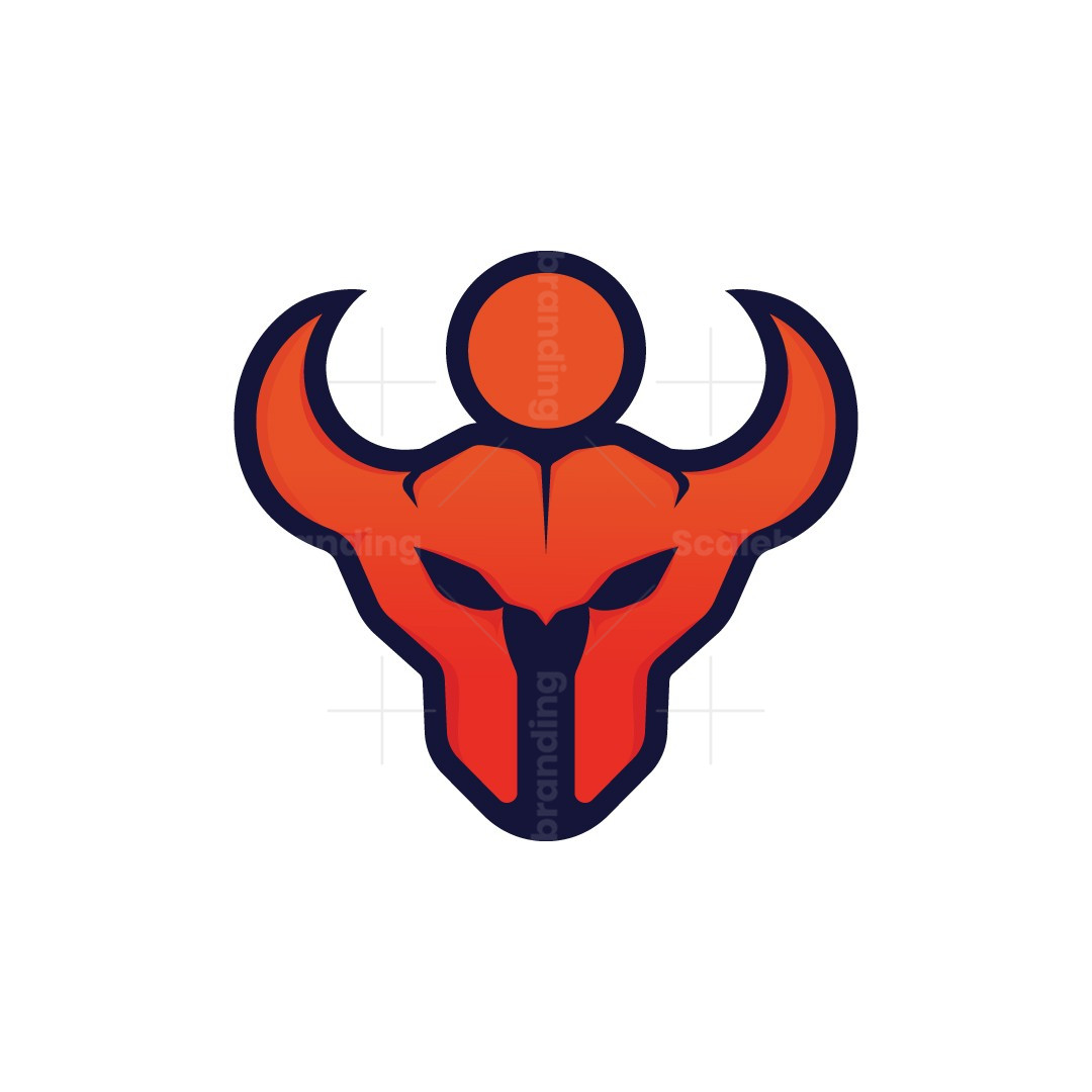 Warrior Muscle and Mad Ox Logo | Scalebranding