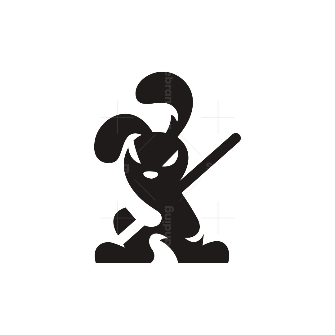 Mad Rabbit Fighter Logo | Scalebranding