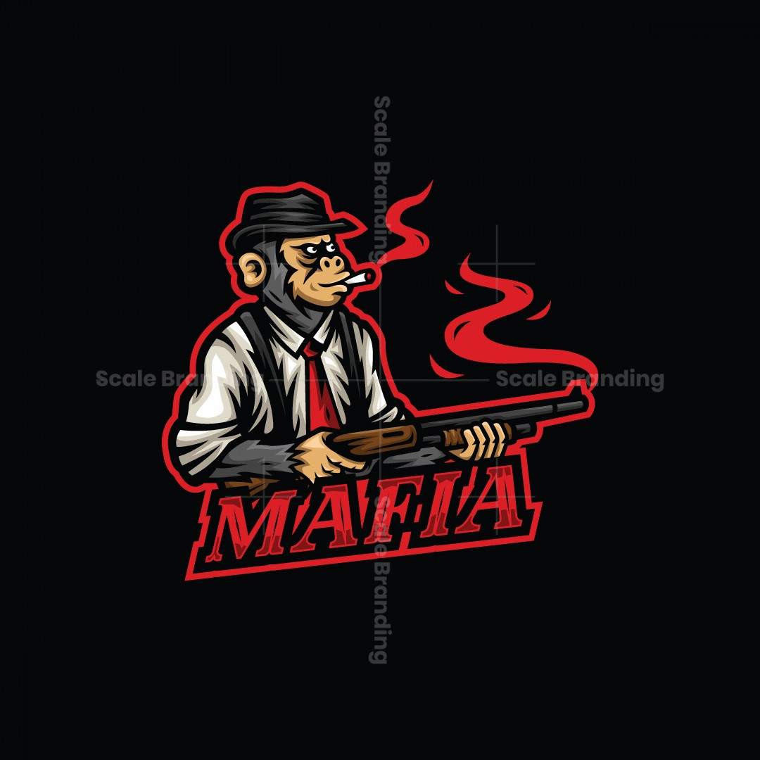 Mafia Ape Mascot Logo | Scalebranding