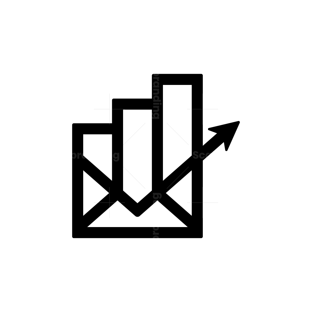 Mail Chart Logo With A Modern Look | Scalebranding