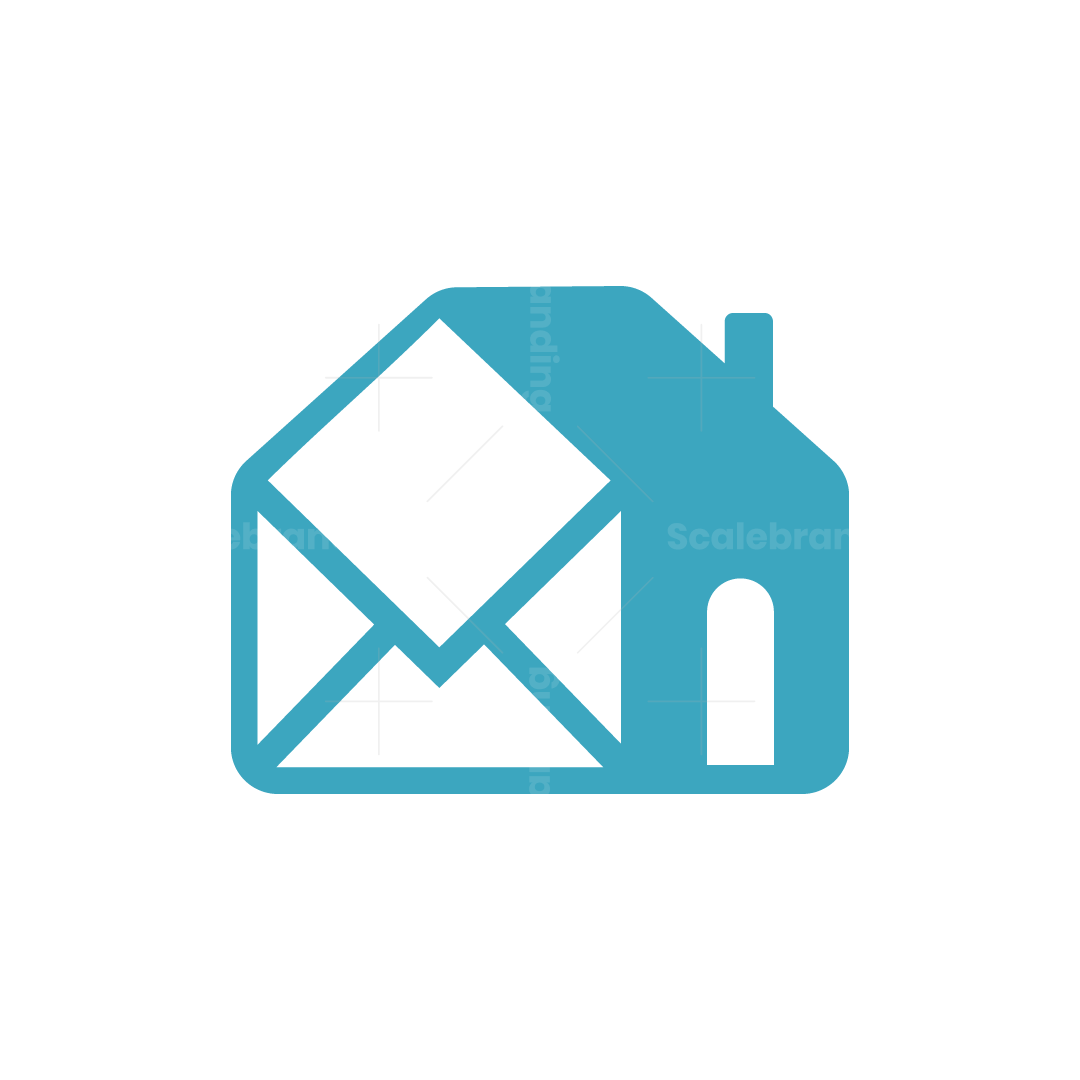 Mail House Playful Abstract Logo Design | Scalebranding
