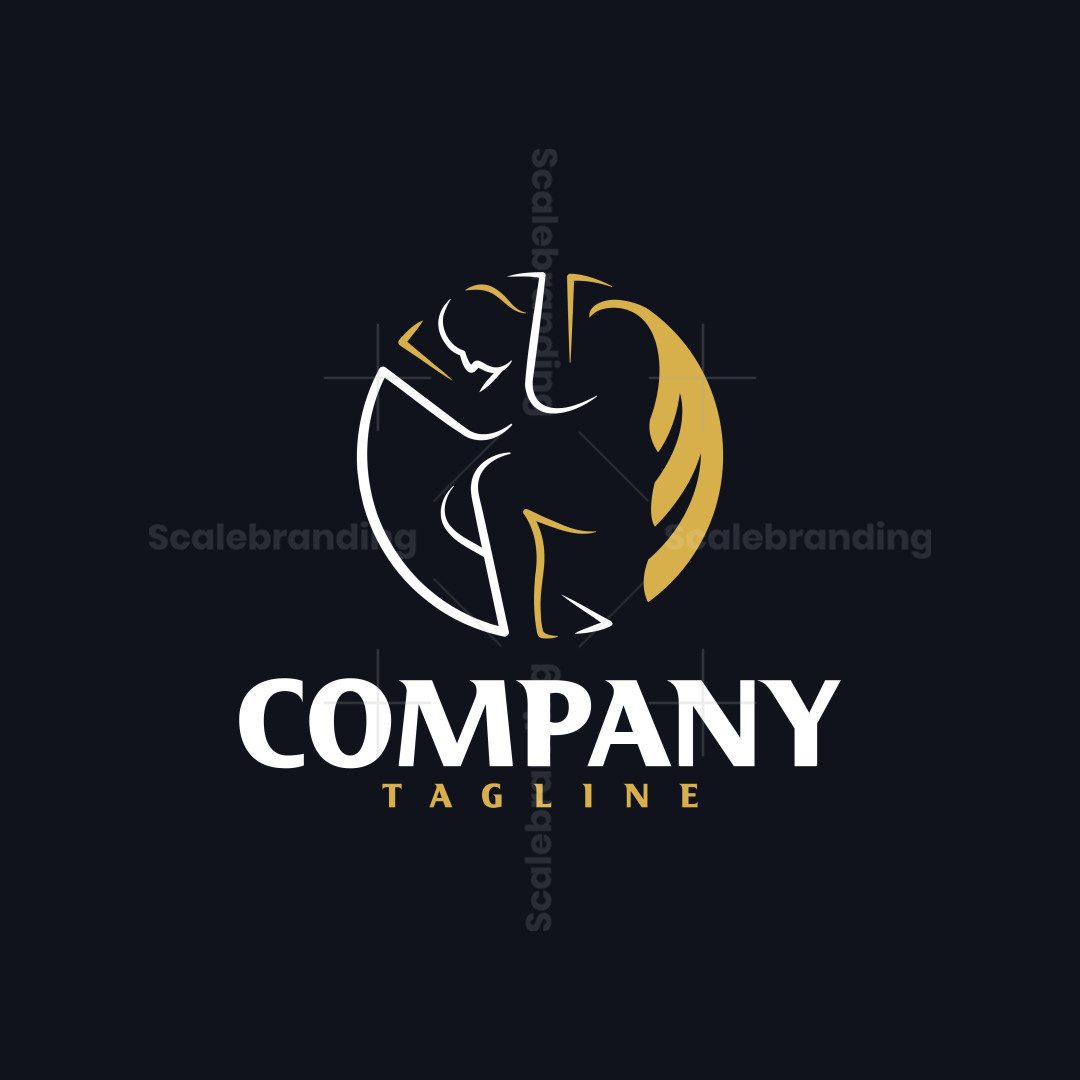 Man In Circle Logo | Scalebranding