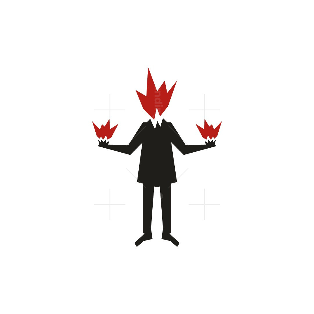Man On Fire Logo | Scalebranding