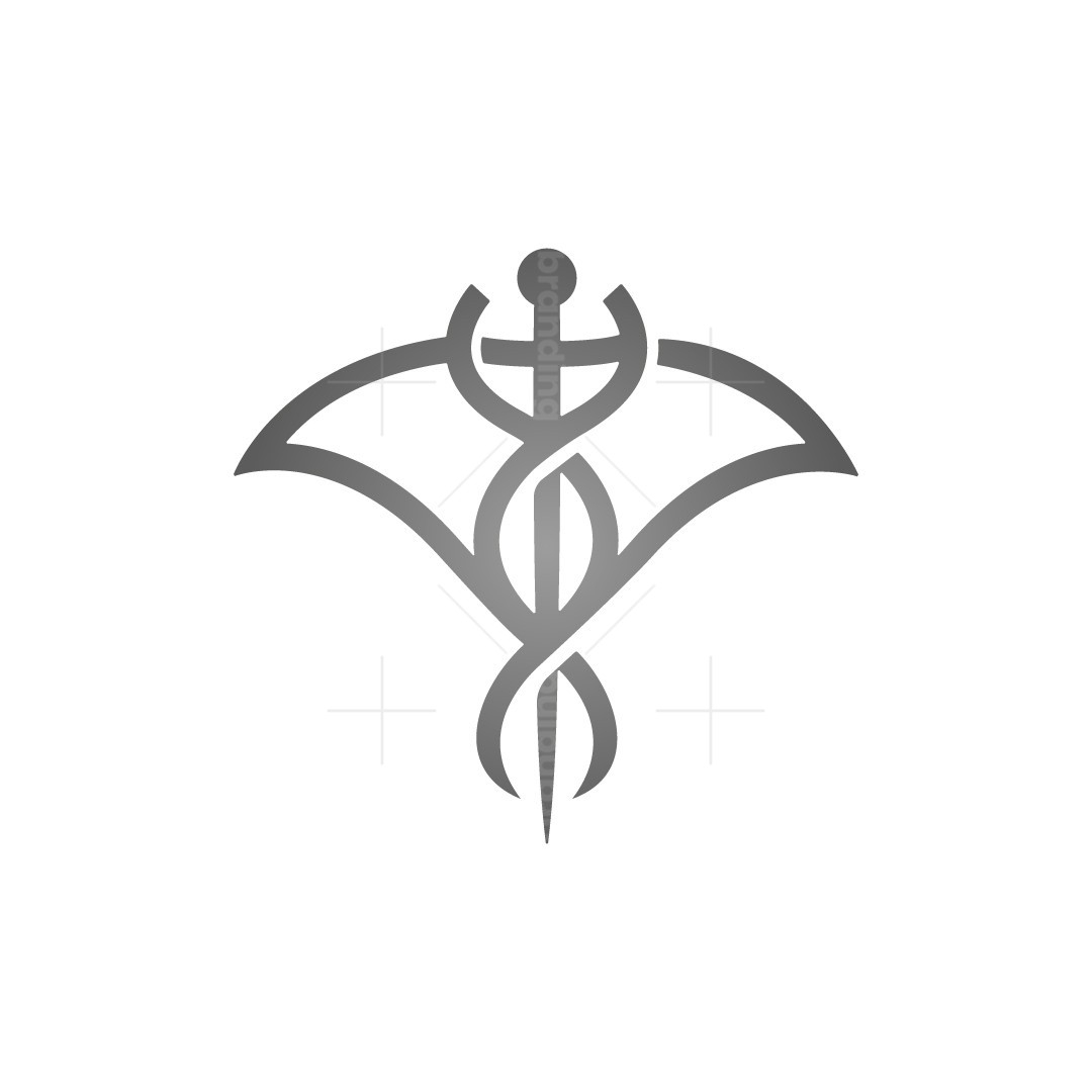 Tandheelkundig Caduceus Logo