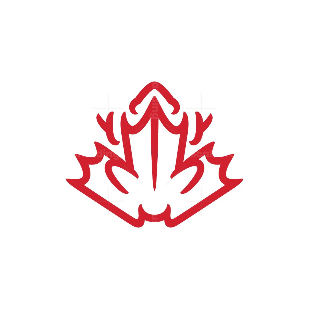 Maple Leaf Frog Logo | Scalebranding