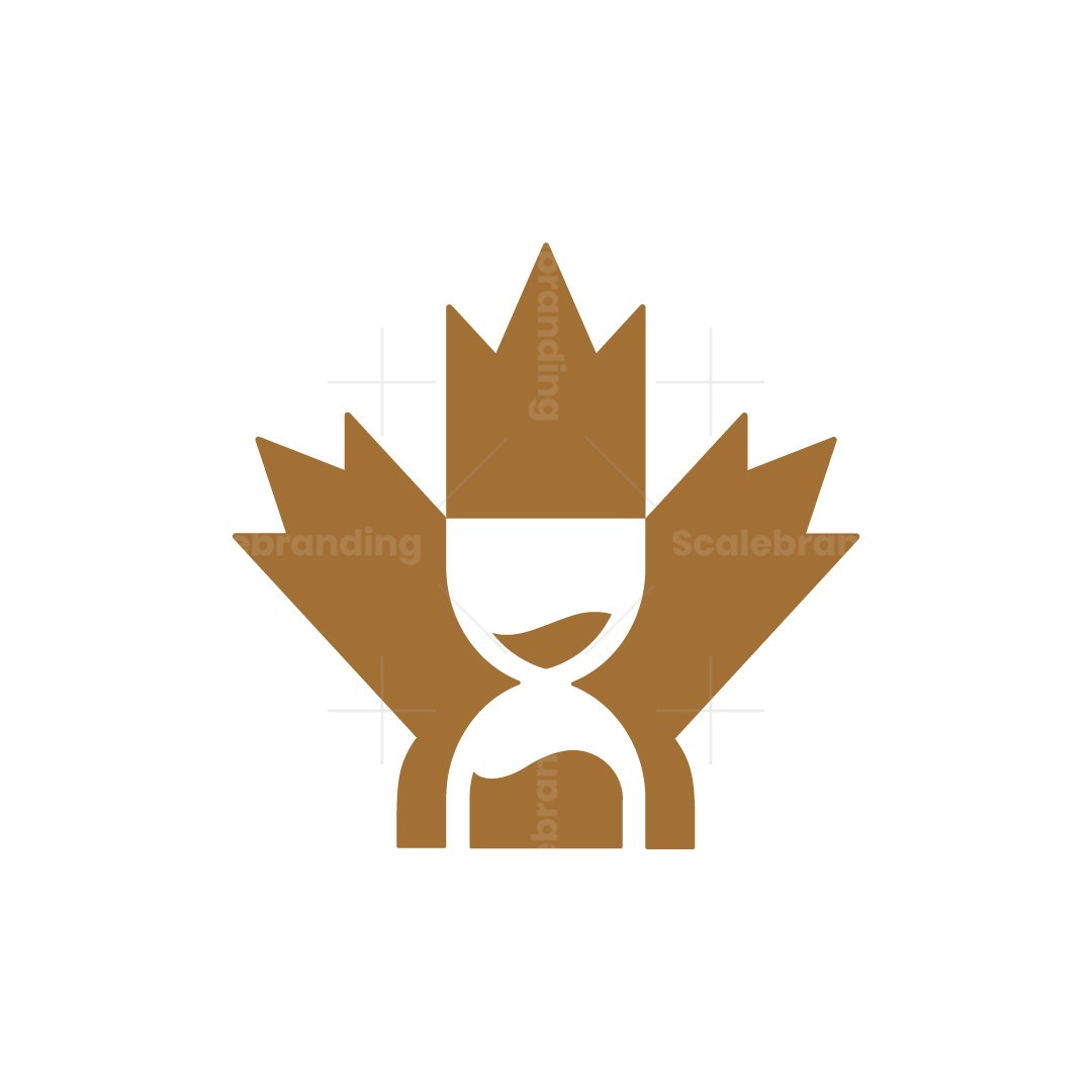 Maple Leaf Hourglass Logo | Scalebranding