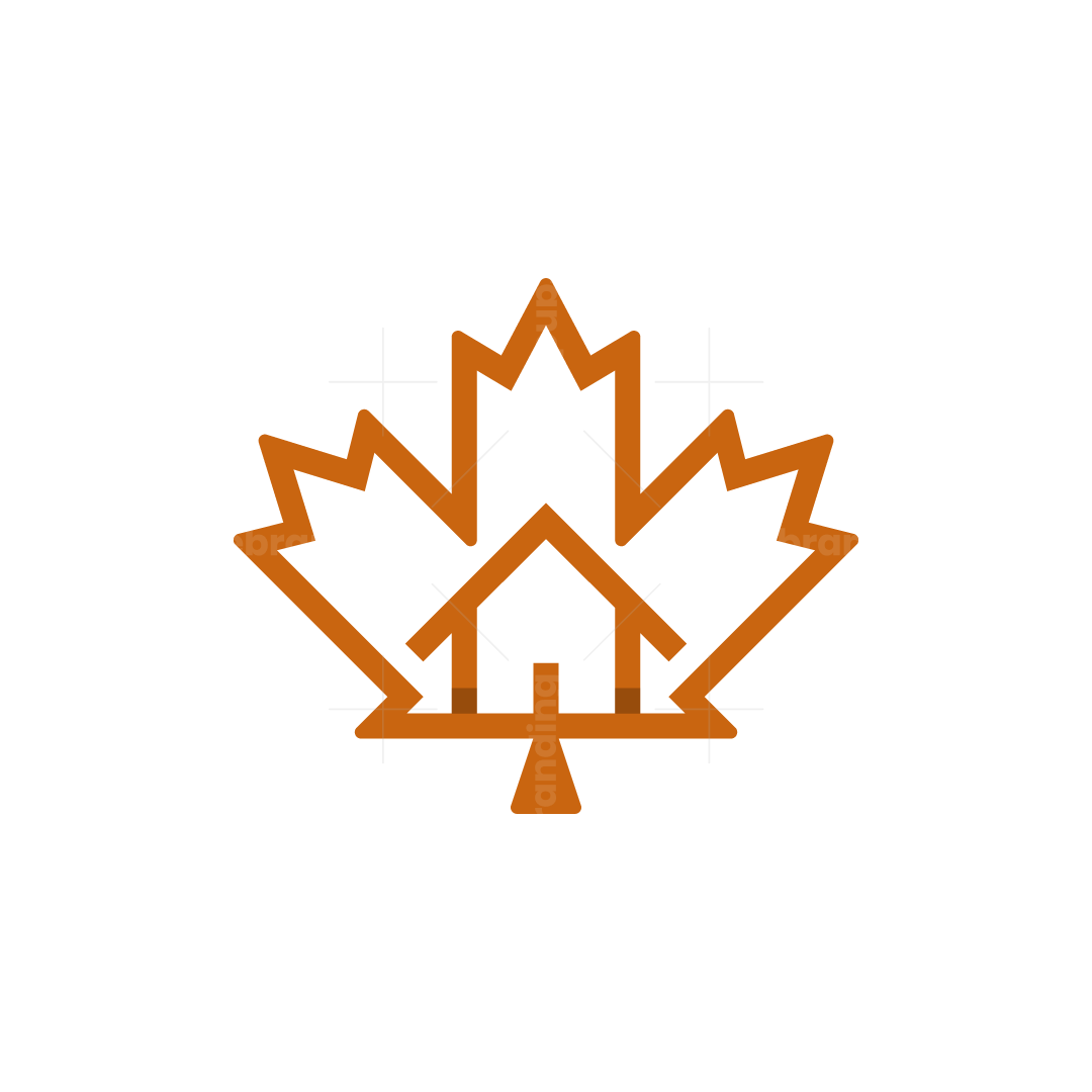 Maple Leaf Home Modern Logo | Scalebranding