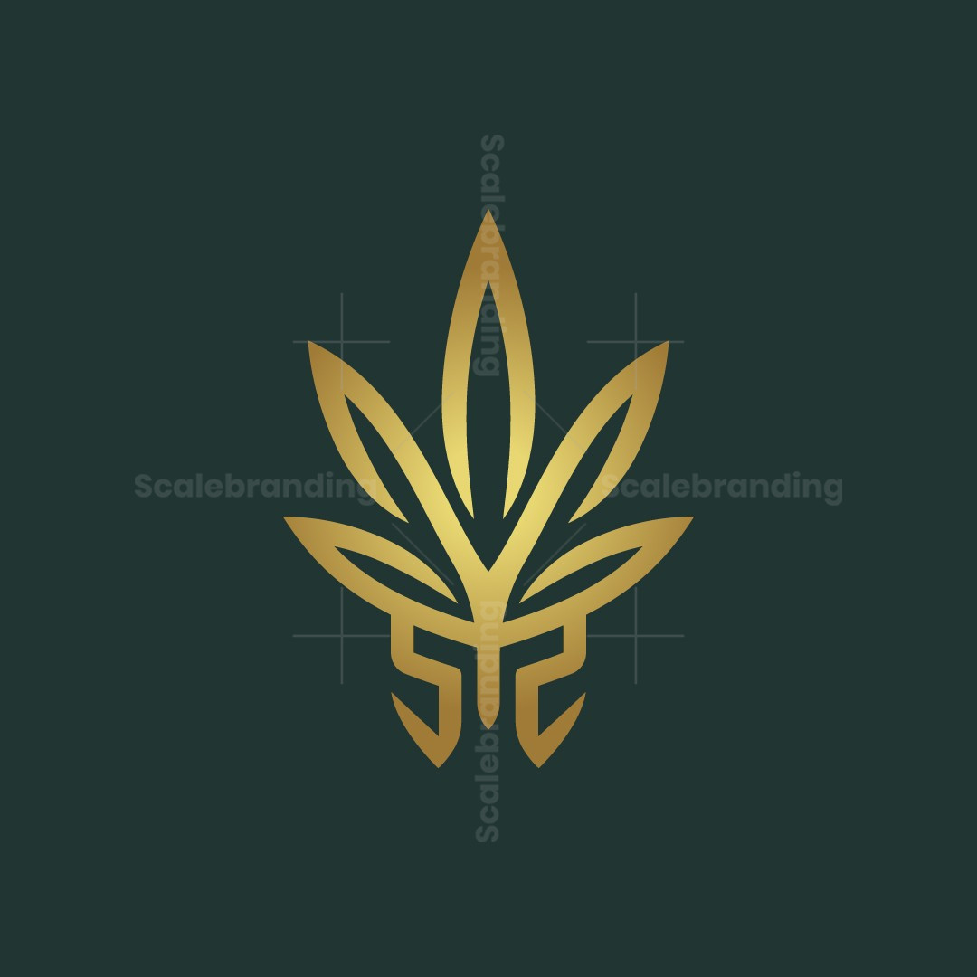 Marijuana Helmet Logo | Scalebranding