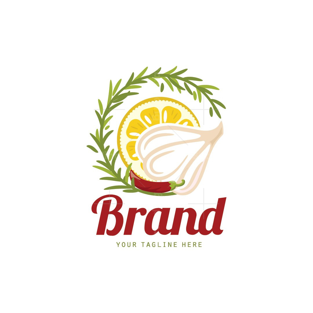 Marinade Sauce Pictorial Logo | Scalebranding