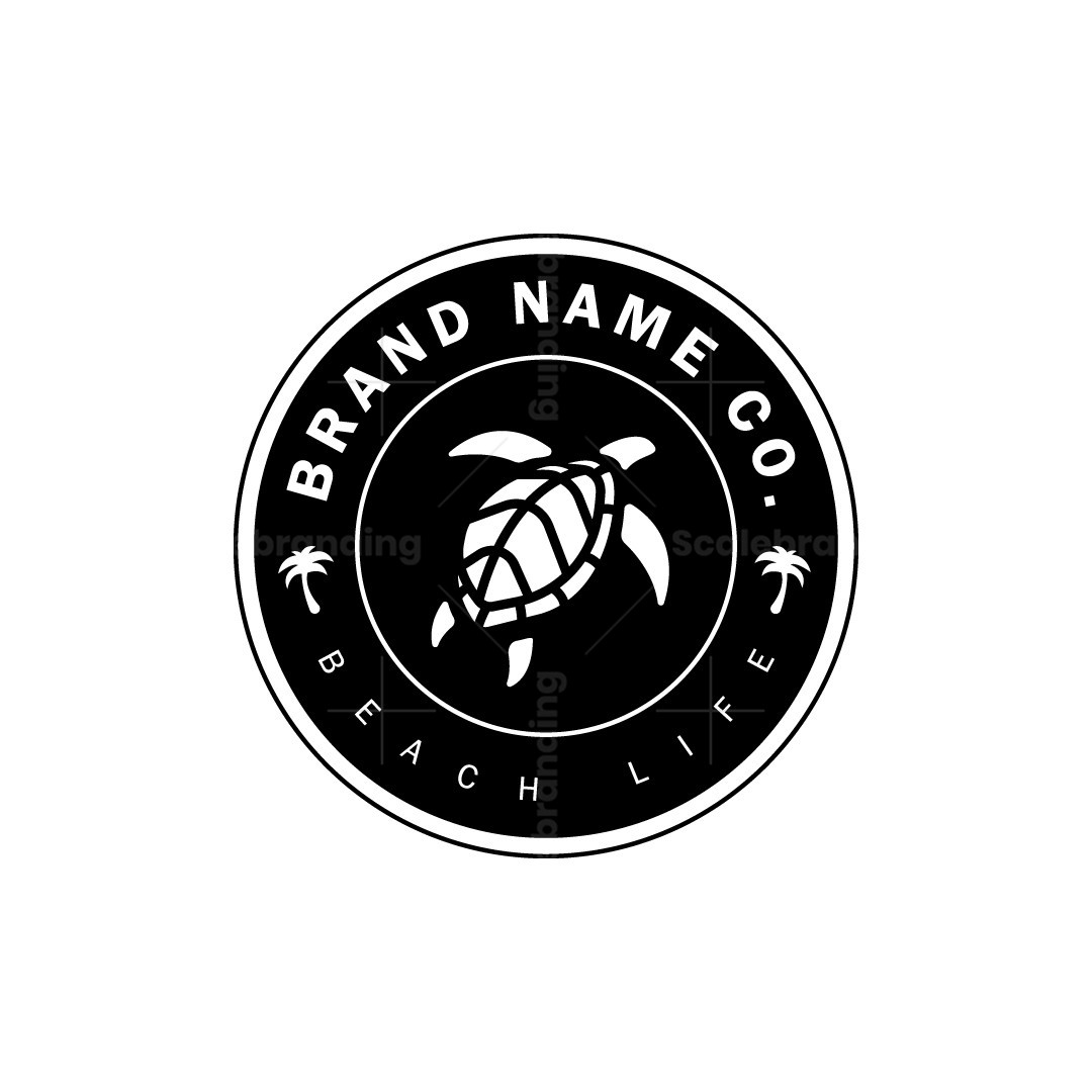Marine life badge logo | Scalebranding