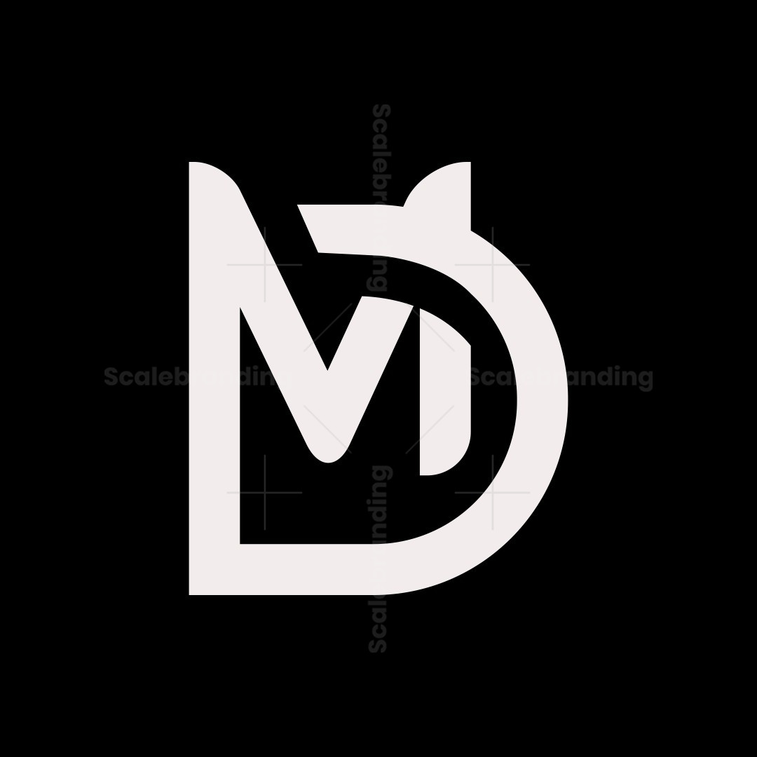 MD or DM letter Logo | Scalebranding