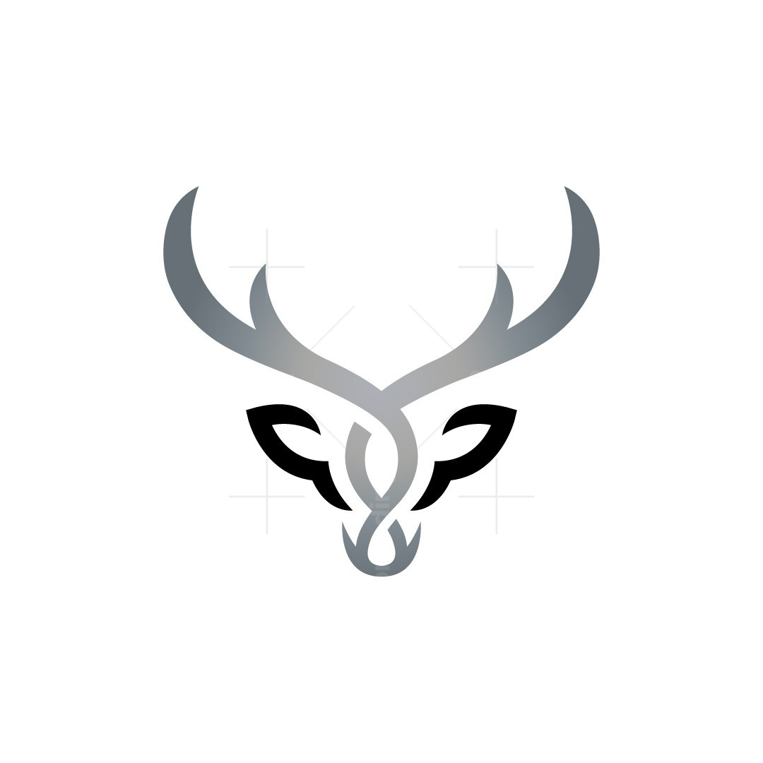 Deer And Cross Logo