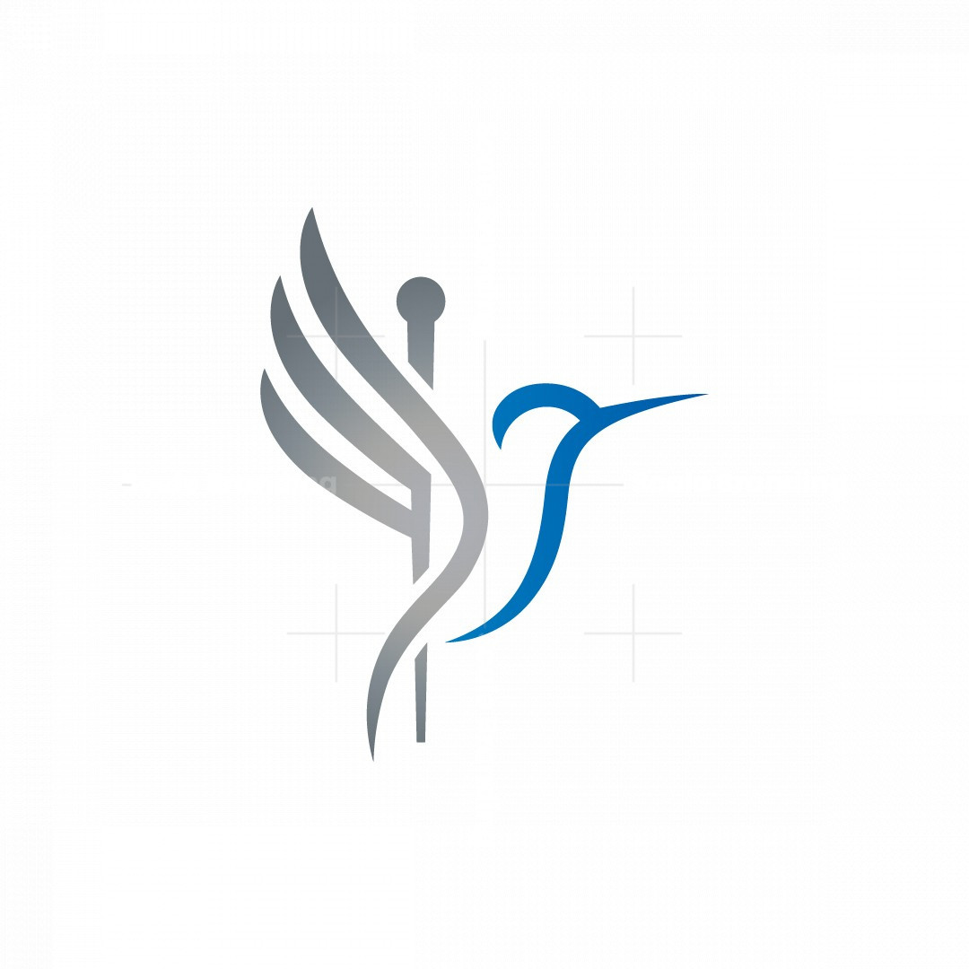 Medical Hummingbird Logo | Scalebranding