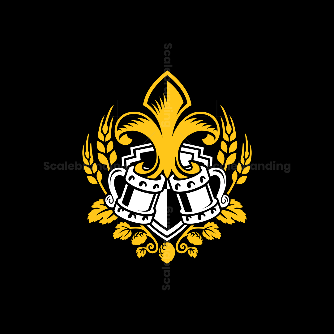 Medieval Brew Beer Crest Logo | Scalebranding