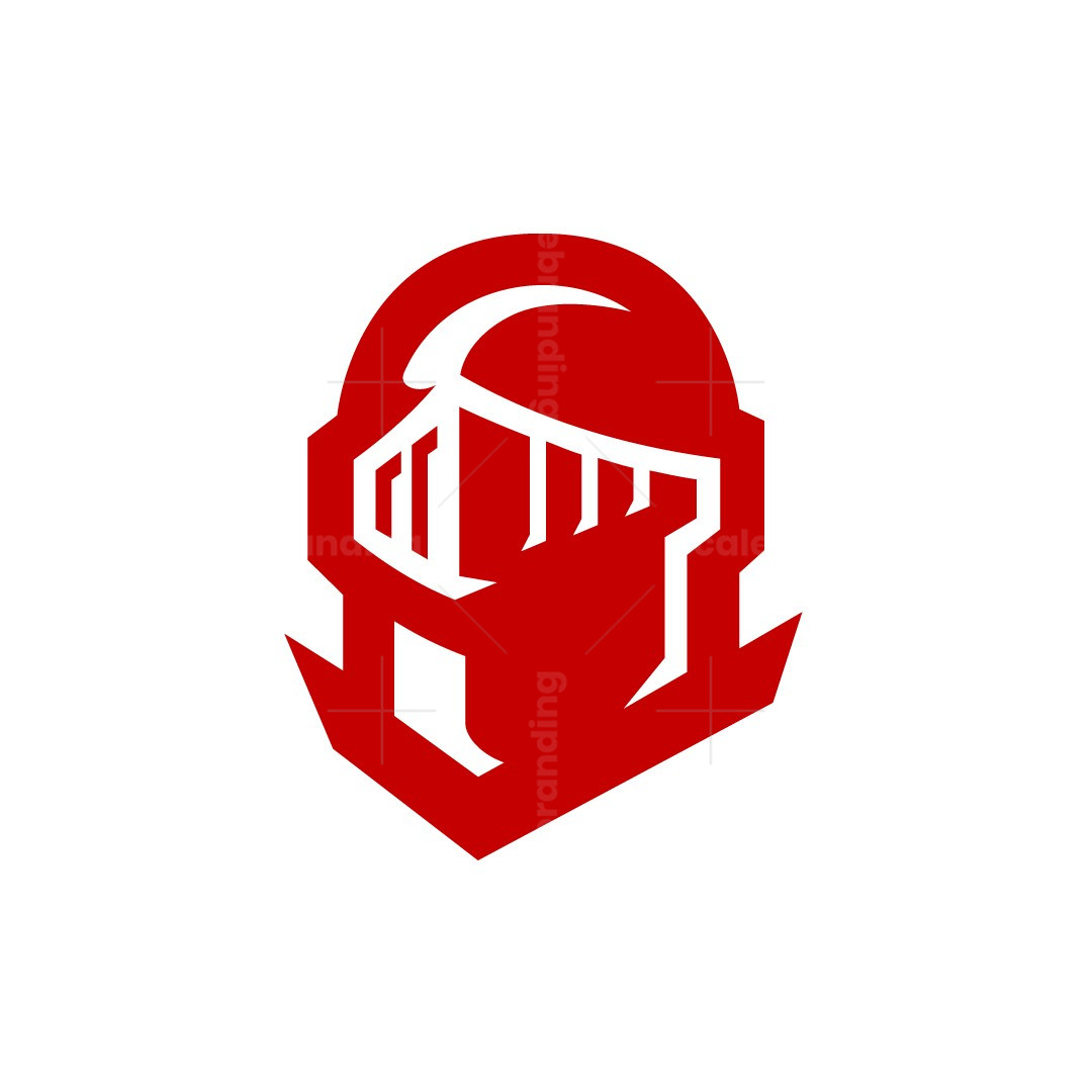 Medieval Knight Helmet Logo Design | Scalebranding