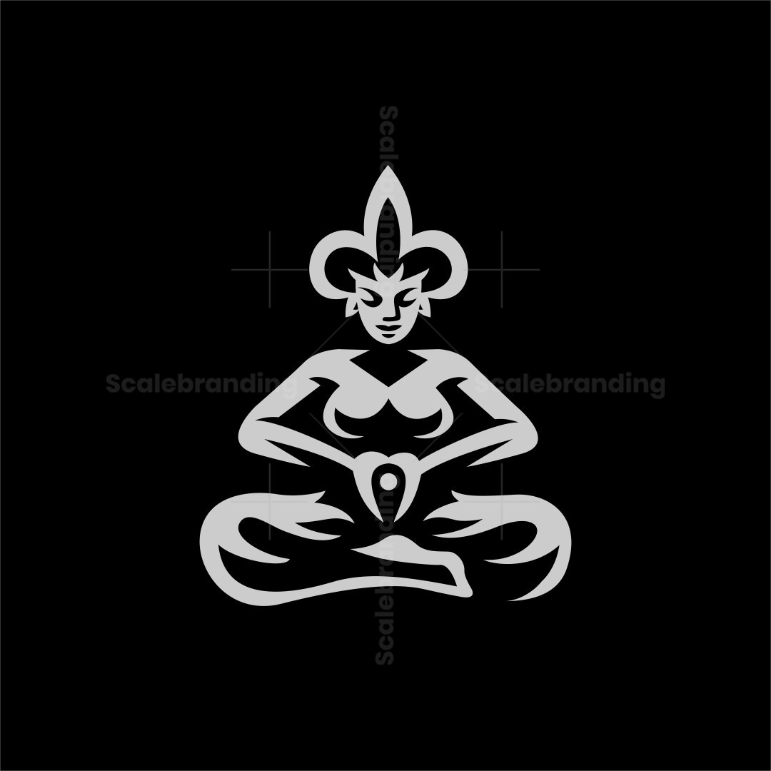 Meditation Mystic Woman Logo | Scalebranding