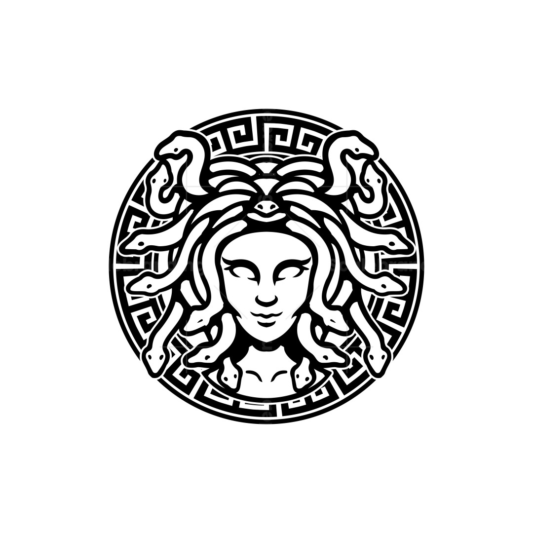 Skurker Og Slott Medusa Logo Medusa Esport Mascot Logo By Visink