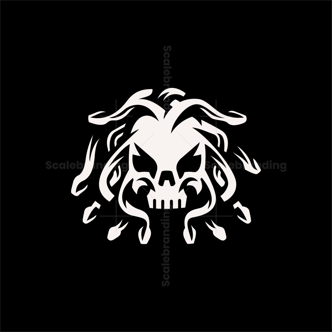 Skurker Og Slott Medusa Logo Medusa Esport Mascot Logo By Visink