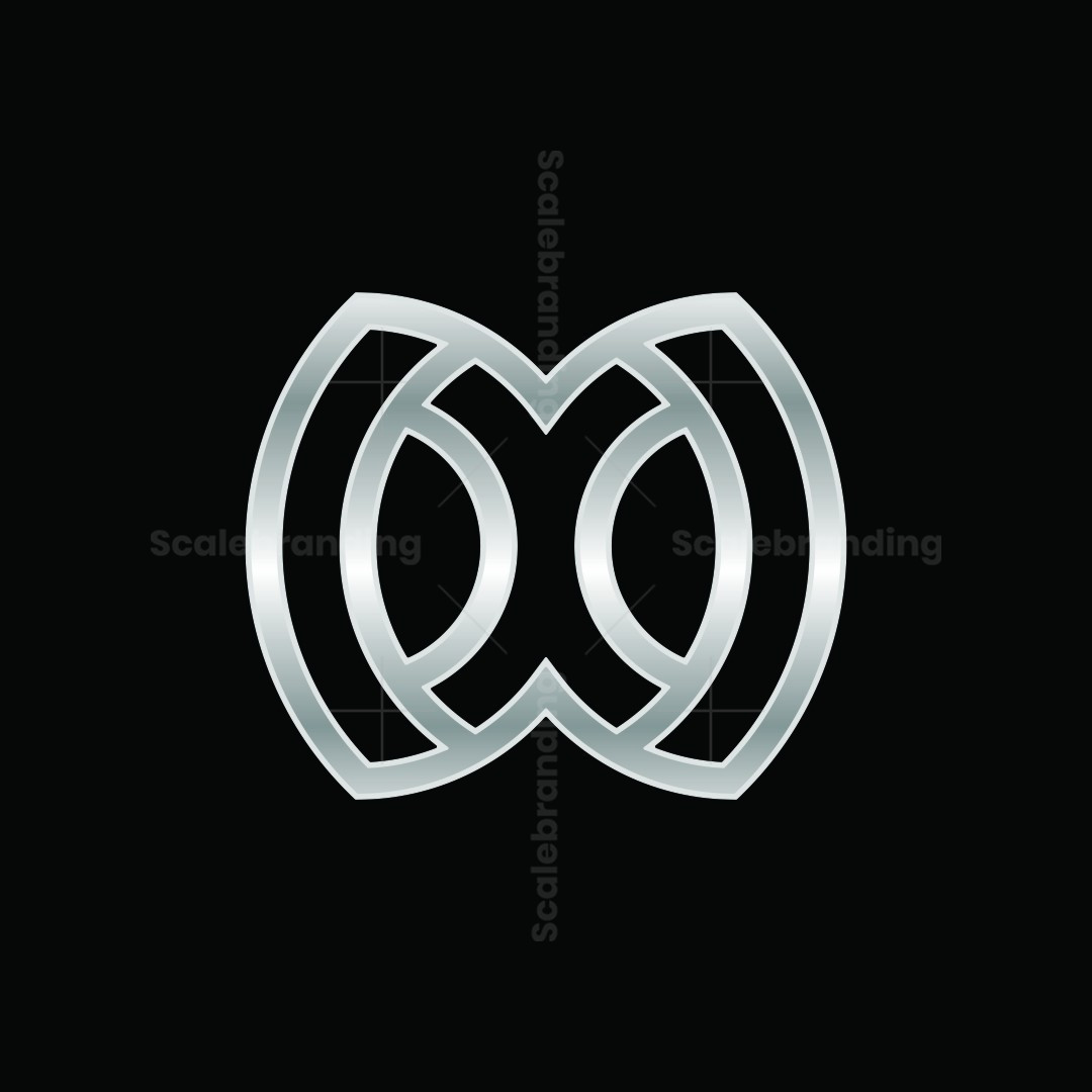 metal style letter X logo | Scalebranding