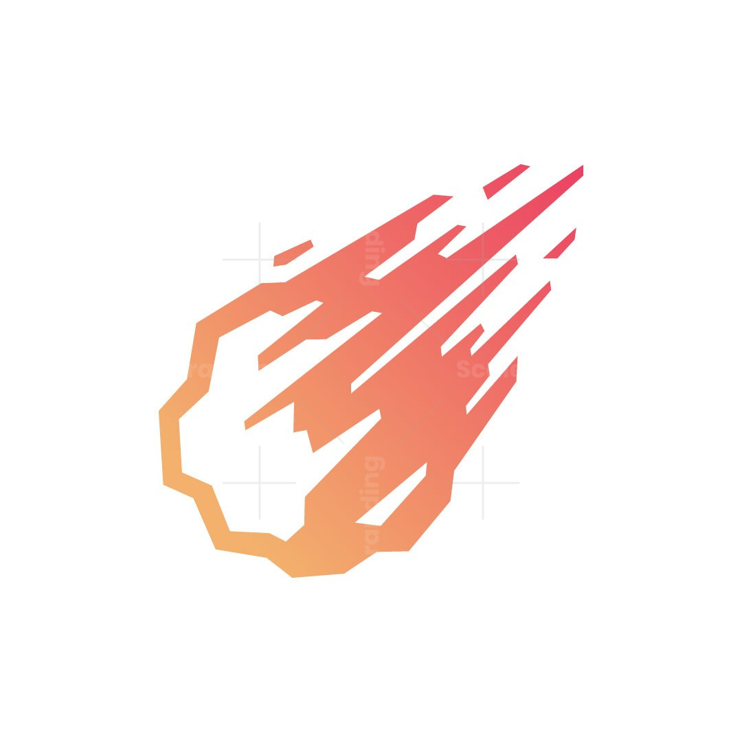 Meteorite Impact Logo | Scalebranding
