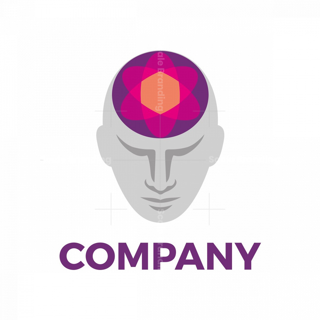 Iconic and modern Mind Bloom Logo | Scalebranding