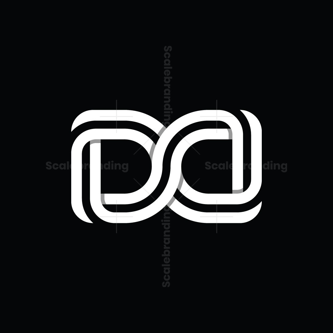 Minimal Abstract DD Or DA Logo | Scalebranding