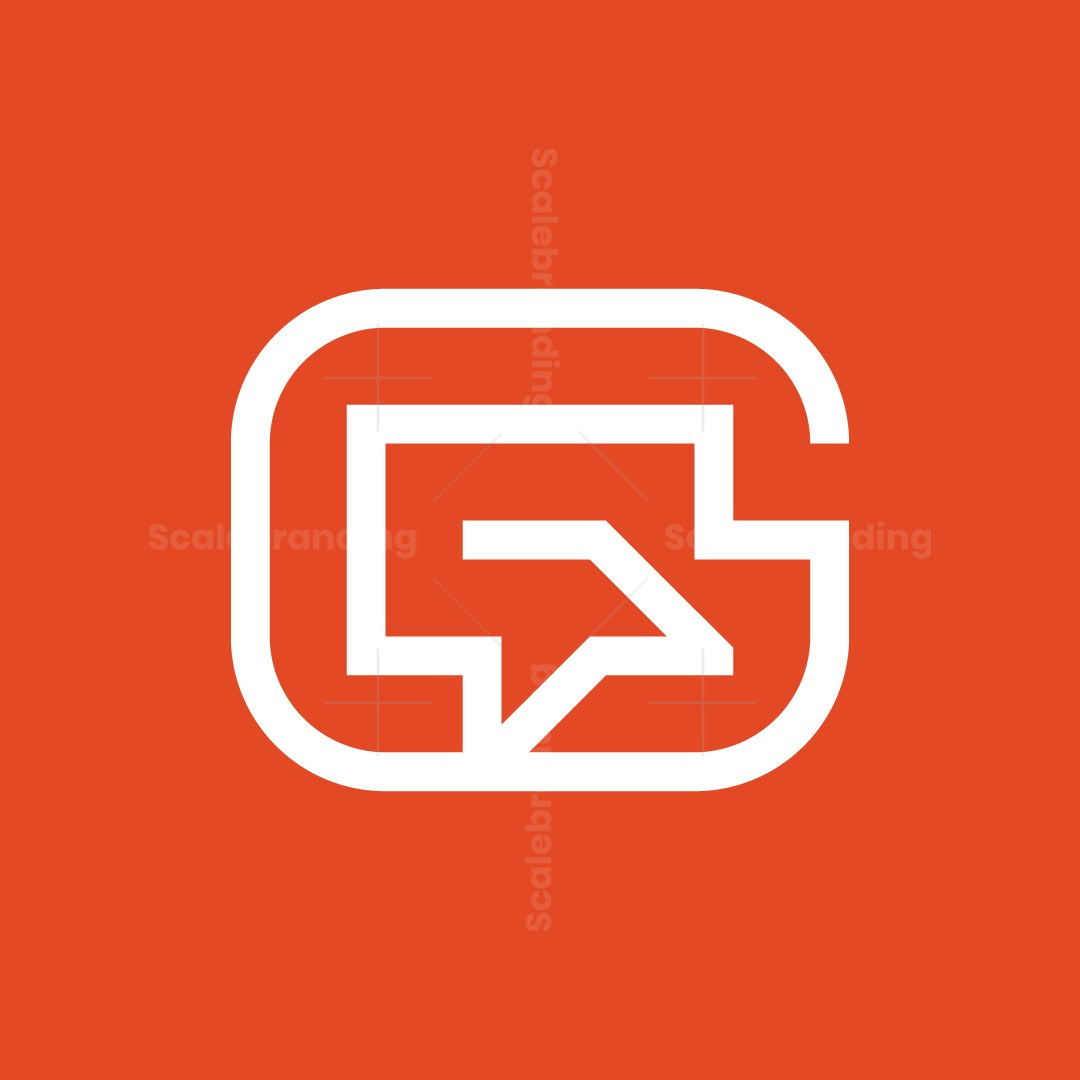 Minimal G Chat Logo | Scalebranding