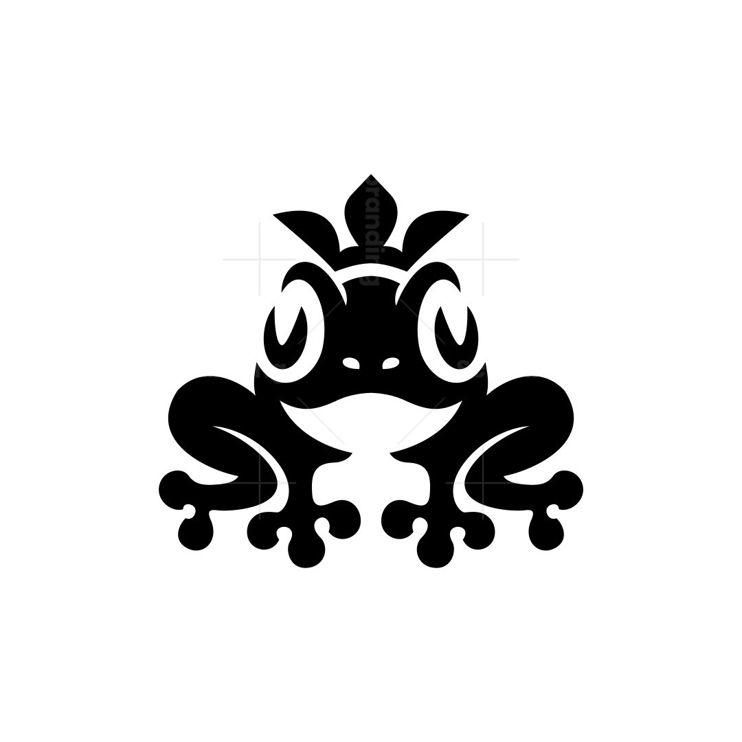 Minimal King Frog Logo | Scalebranding