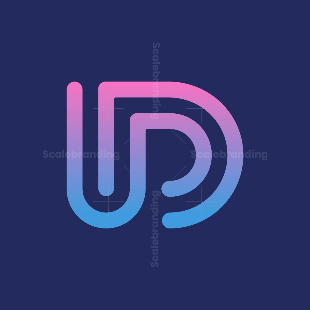 Minimal Line Letter D Logo | Scalebranding