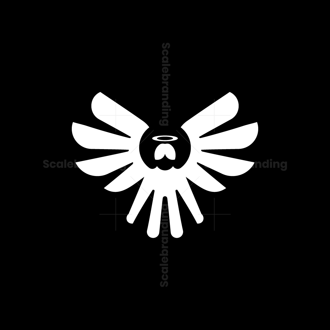 creative angel wise concept logo | Scalebranding