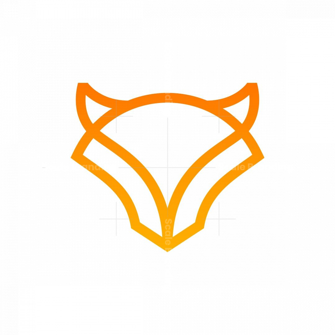 Minimalist Animal Wolf Mark Logo | Scalebranding
