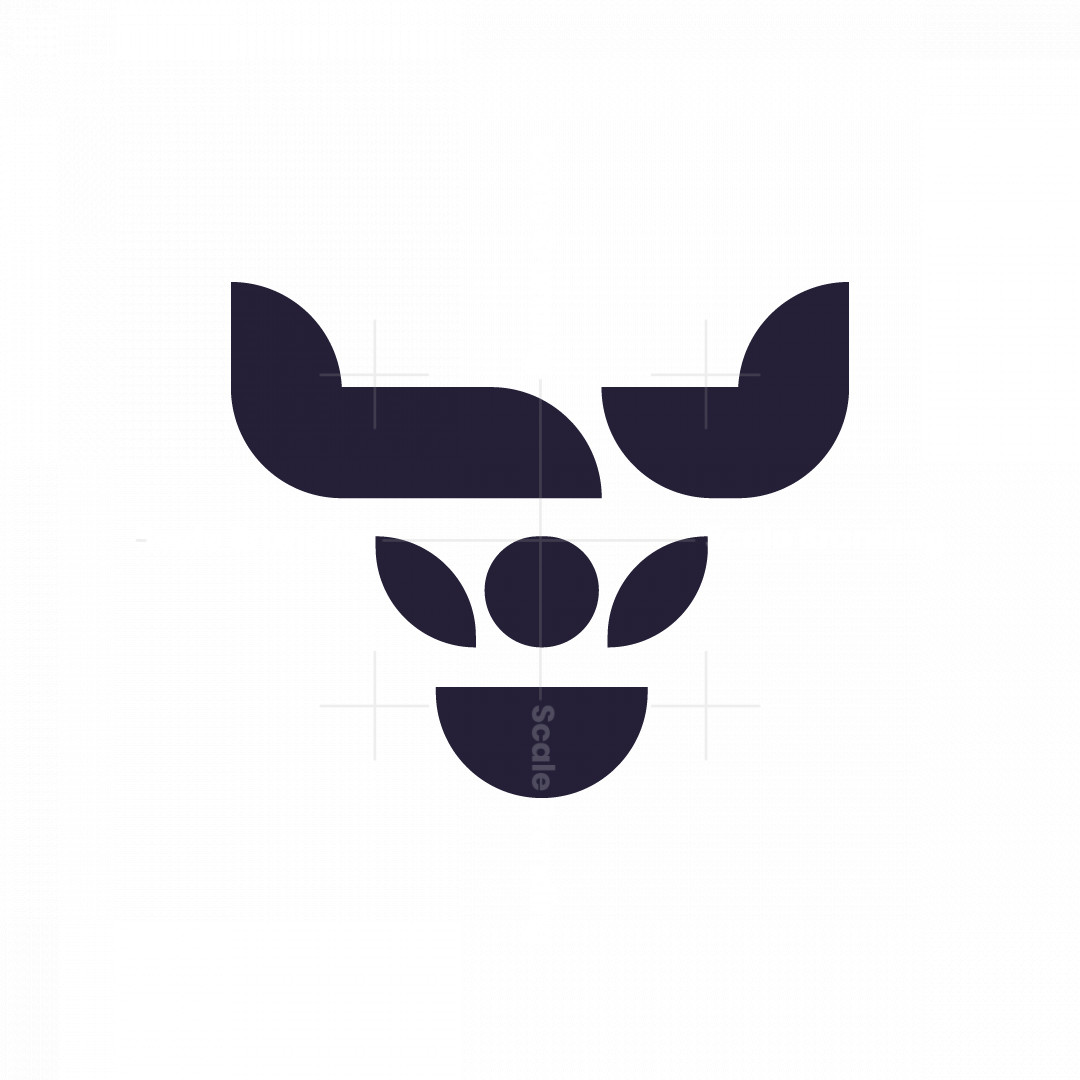 Minimalist Bull Logo | Scalebranding