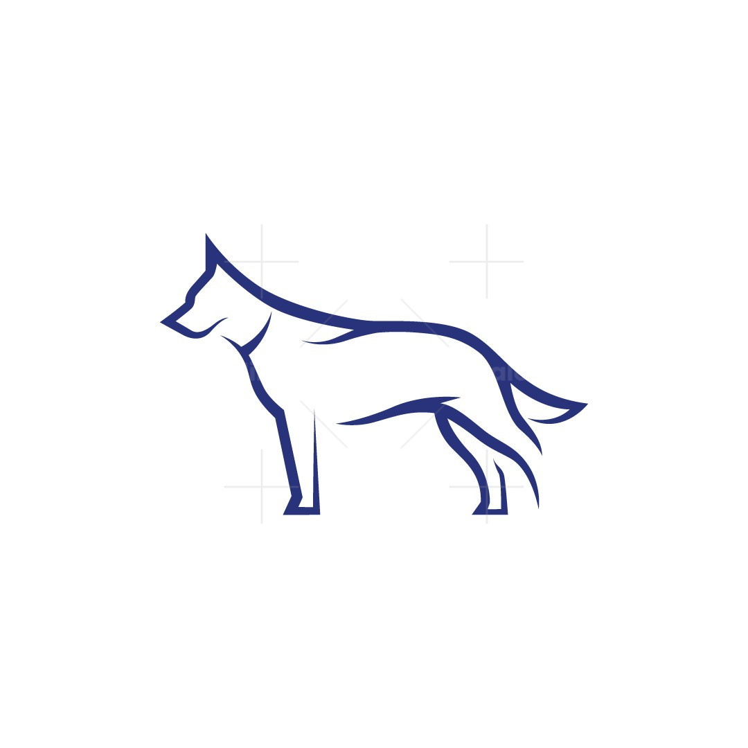 Minimalist Dog Logo | Scalebranding