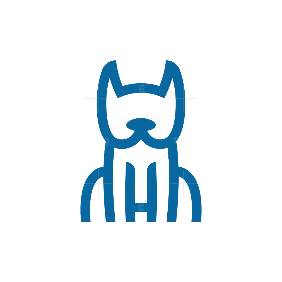 Simple Dog Logo Minimalist Dog Logo Designs, Themes, Templates And