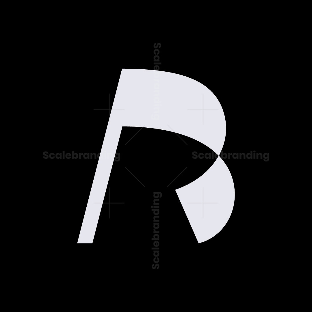 Minimalist Flag Letter RB Logo | Scalebranding
