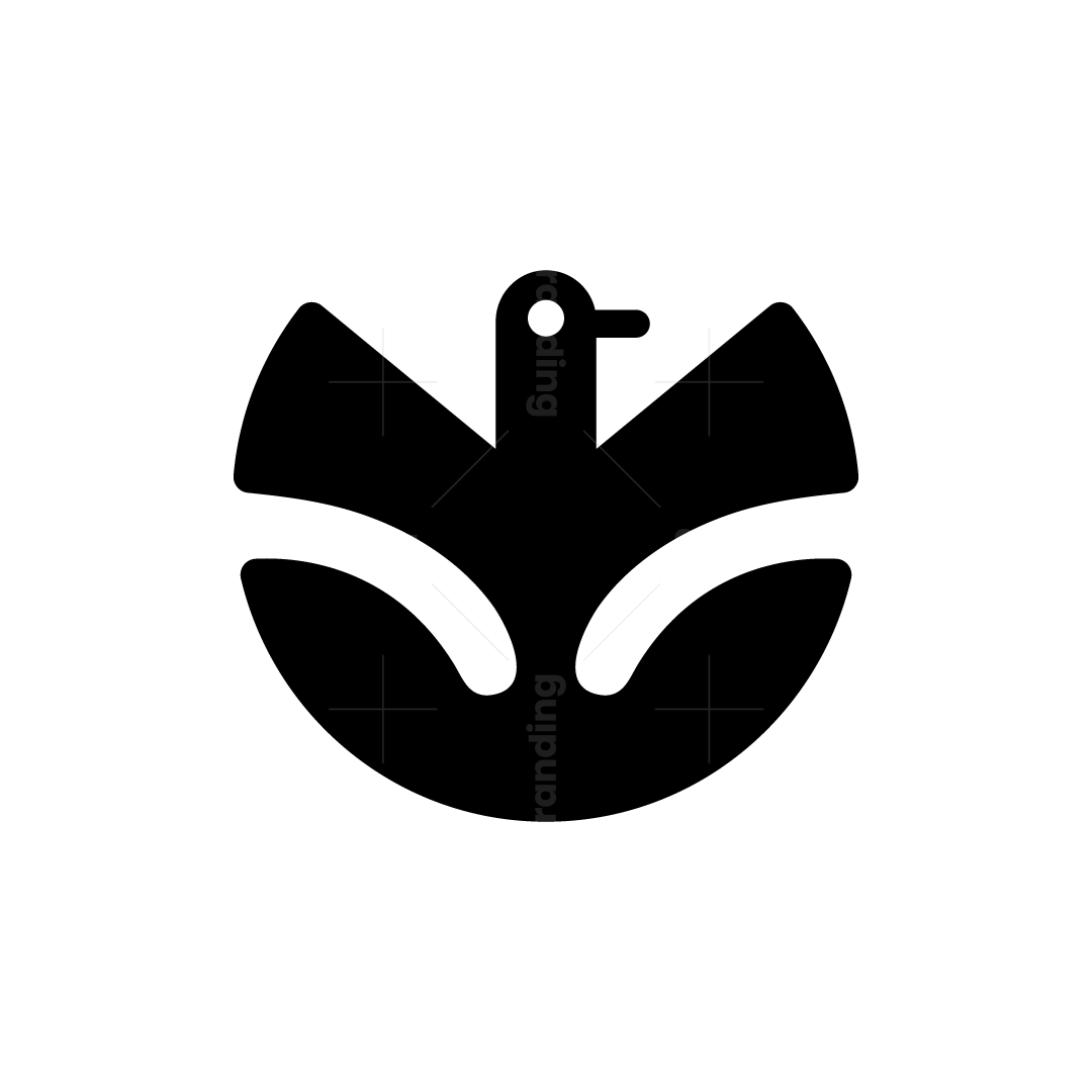 Minimalist Floral Bird Hybrid Logo Design | Scalebranding